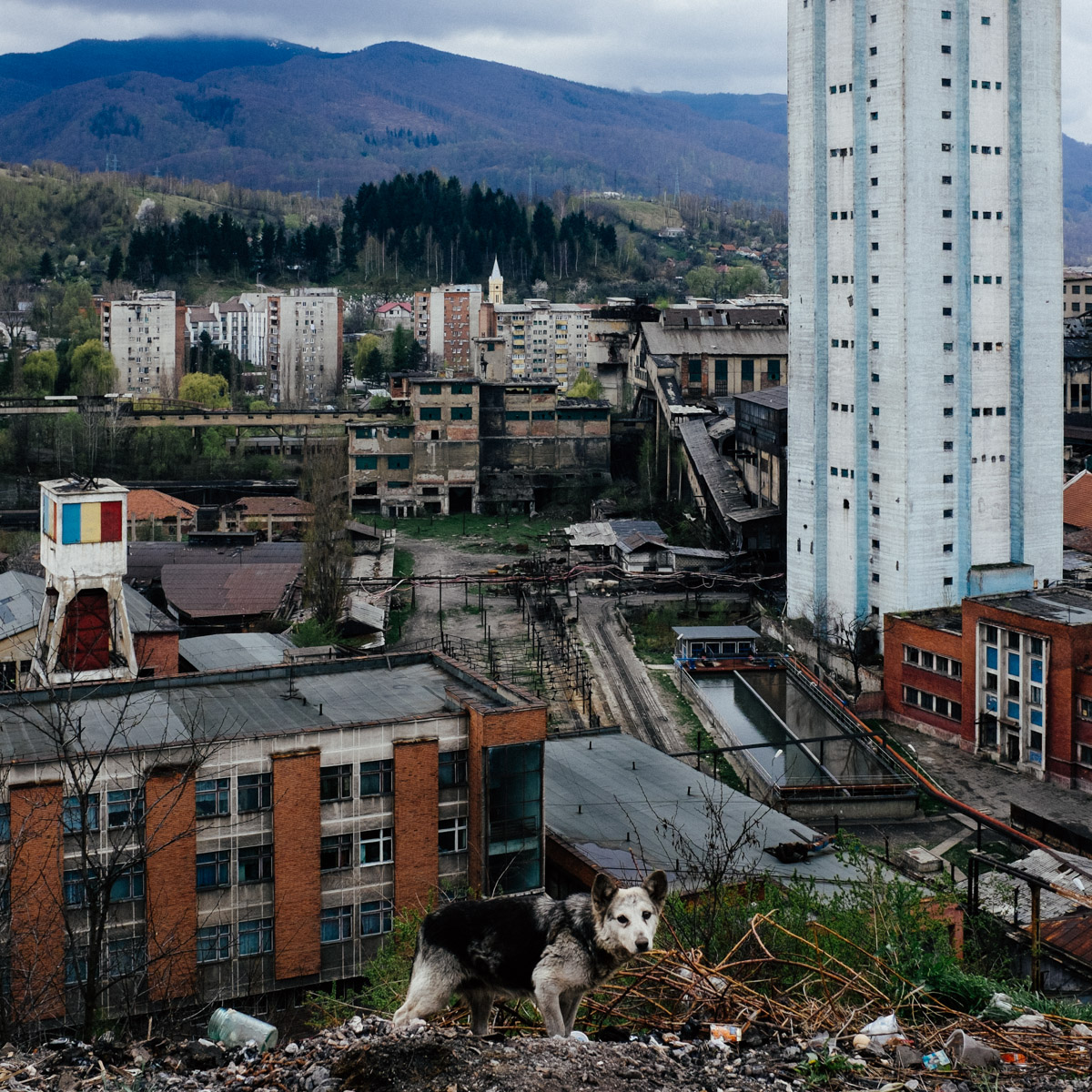 Coal miners of the Jiu Valley, Romania by Gabriel Amza